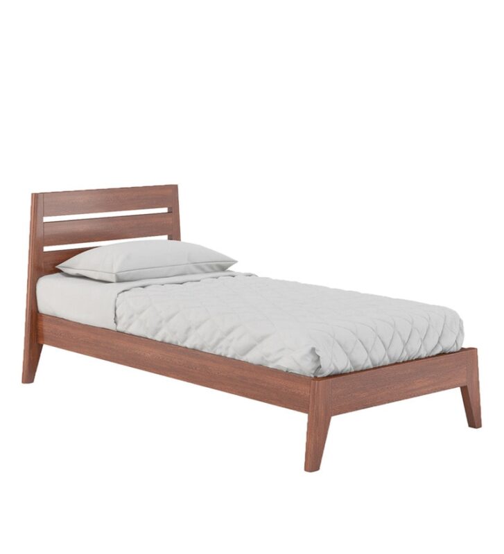 Leeds Single Bed in Dark Oak Finish – WoodenTrendz